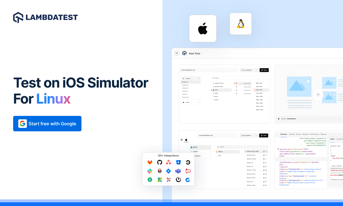 Free iPhone Emulator & iOS Simulator Online, No Download | TestMu AI