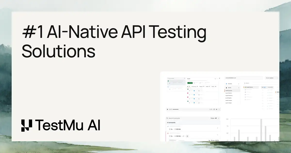 #1 AI-Native API Testing Solutions