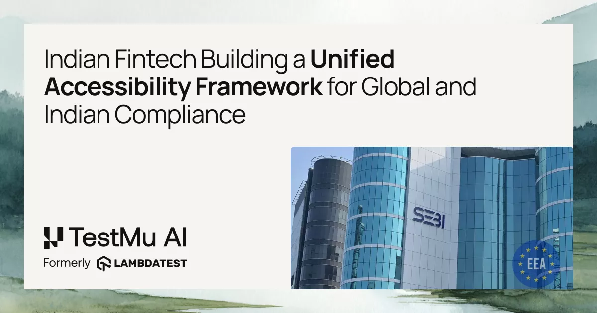 Indian Fintech Building a Unified Accessibility Framework for Global ...