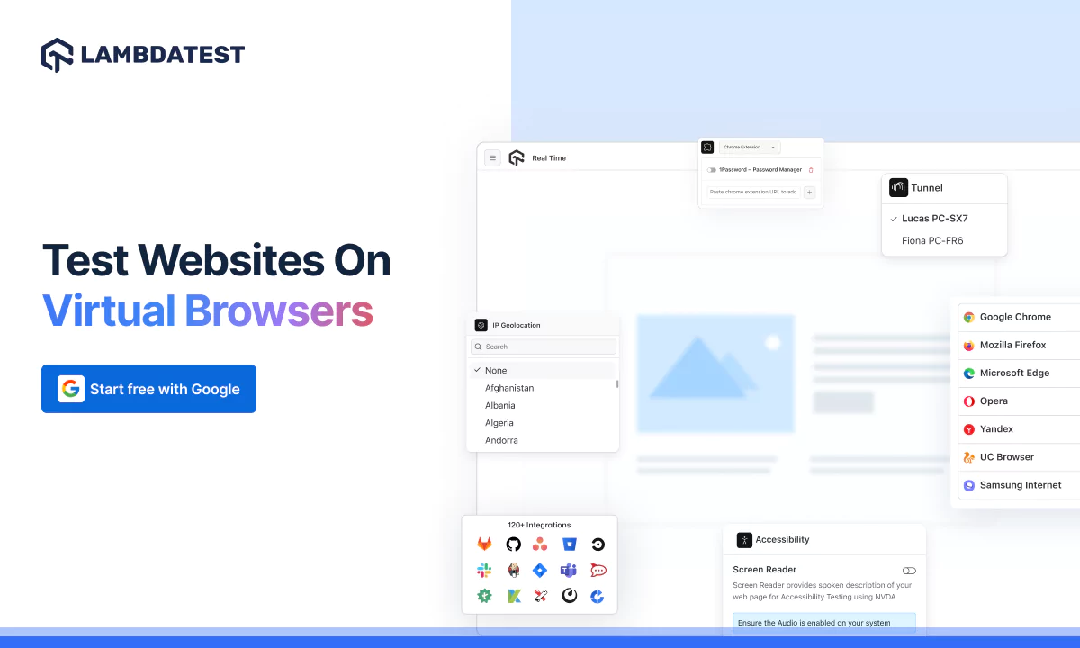 Test On Virtual Browser Online | TestMu AI (Formerly LambdaTest)