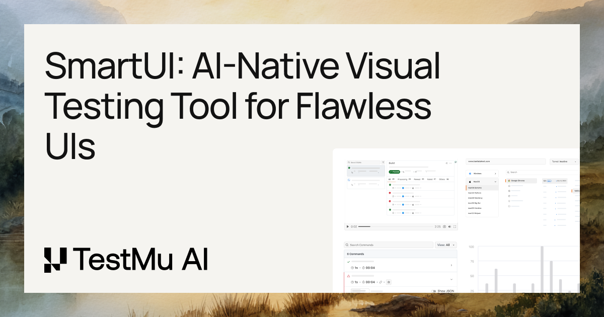 SmartUI: AI-Native Visual Testing Tool