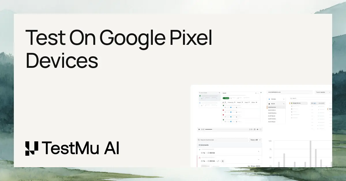Google Pixel Test on Real Pixel Devices in the Cloud | TestMu AI ...