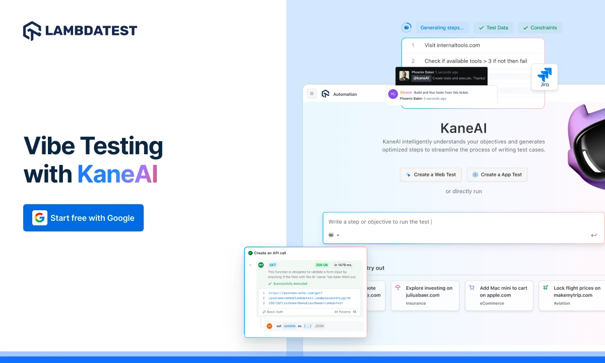 Vibe Testing with Kane AI | Smarter & Adaptive Testing | TestMu AI ...