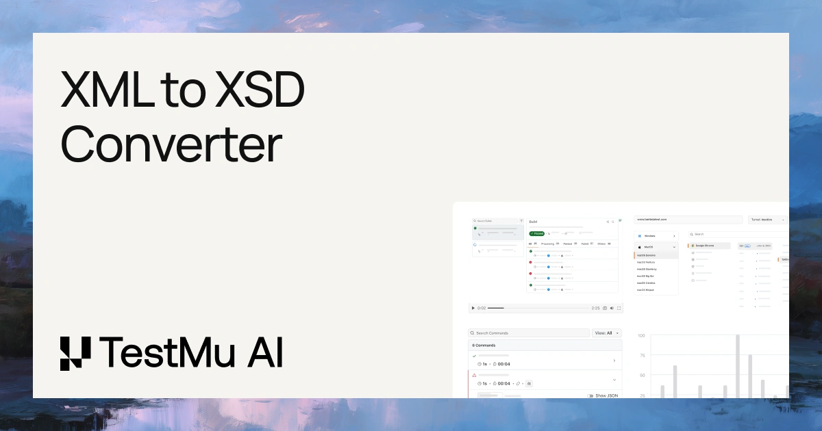 XML to XSD Converter – Quick & Free