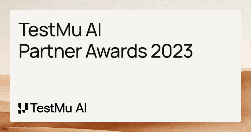 TestMu AI (Formerly LambdaTest) Partner Awards 2023