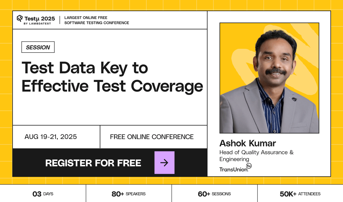 Test Data Key to Effective Test Coverage