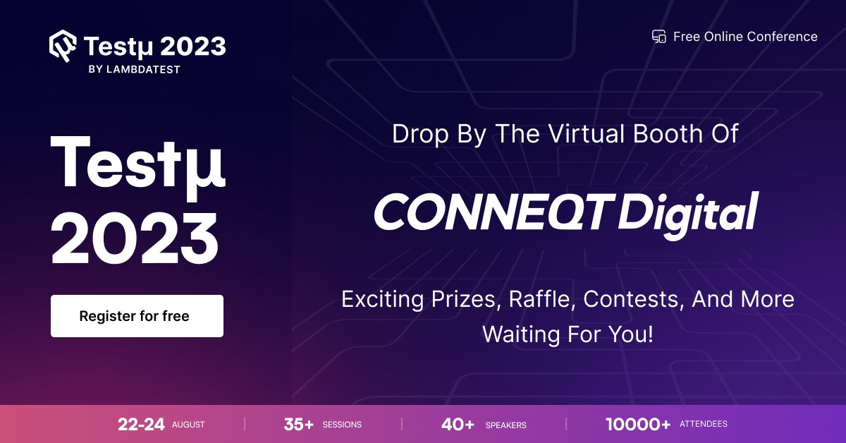 Conference: Meet Conneqt Digital - Join the Free Online Testµ ...