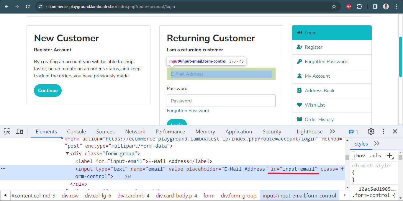 Automating Login Page Using Selenium WebDriver: A Detailed Guide